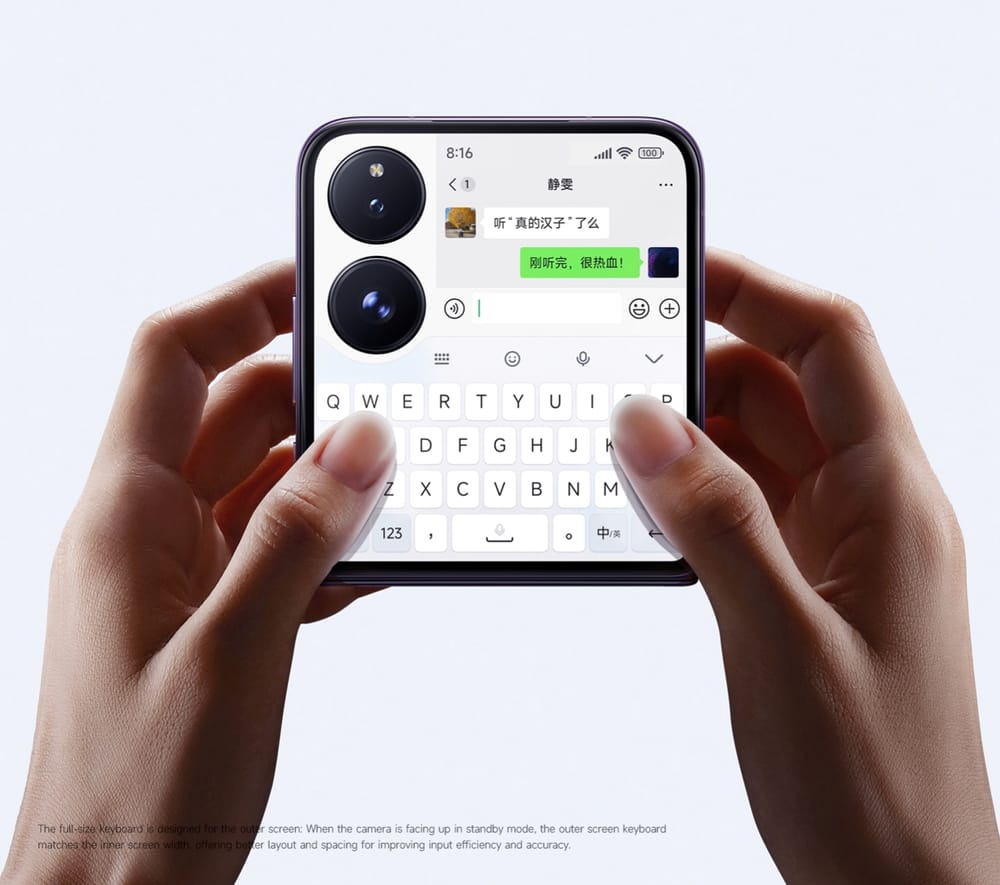 Xiaomi unveils the MIX Flip, its first flippable phone with a massive ...