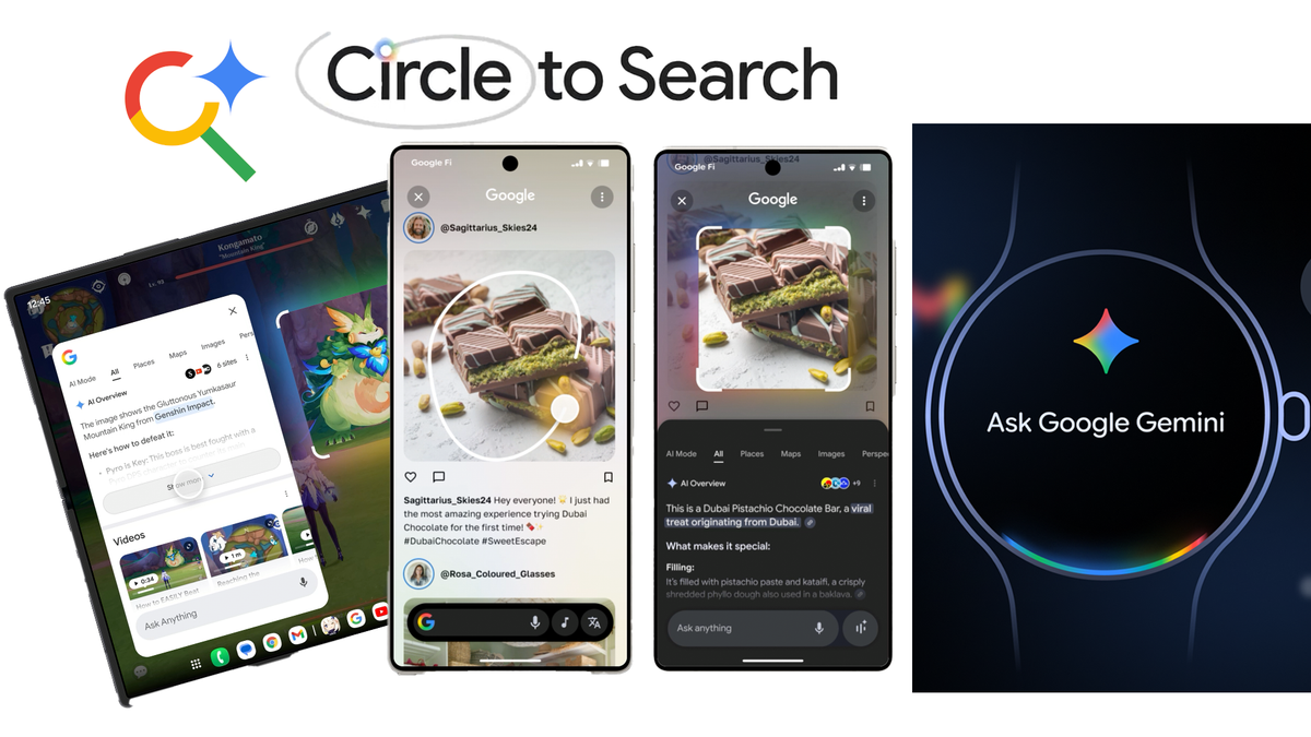 Circle to Search Gets AI Mode, Gaming Help Arrives, and Pixel Watch ...